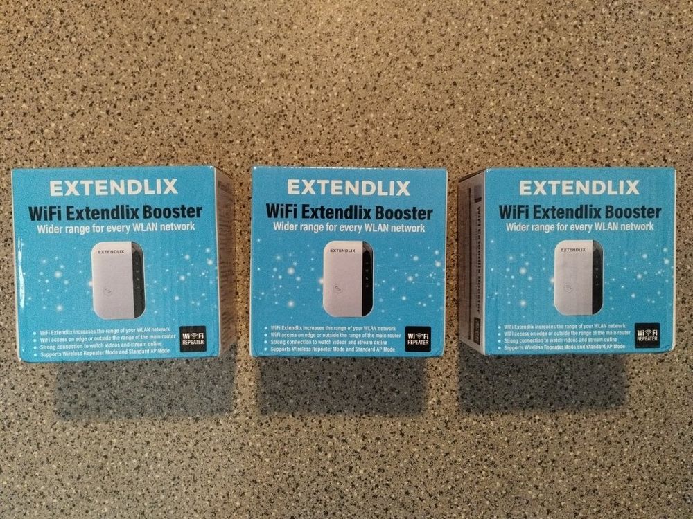 Lot 2 Stück Wifi Wlan Booster Extendlix (Neu (gemäss Beschreibung)) in ...