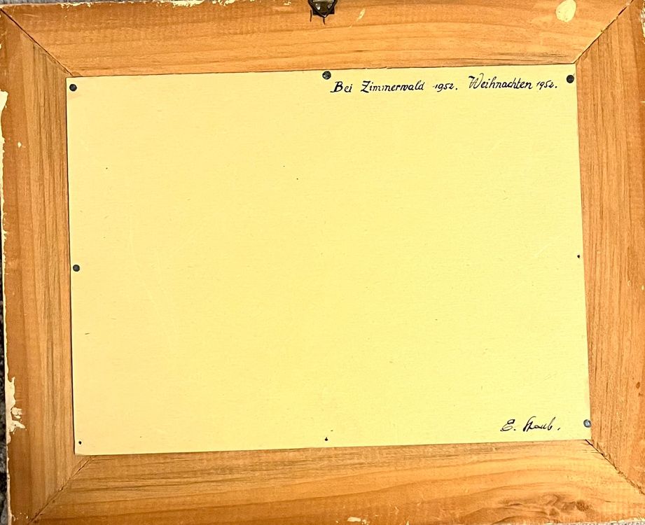 Eric Staub ? (1942) Landschafts Gemälde (Gebraucht) in Hochdorf für CHF ...