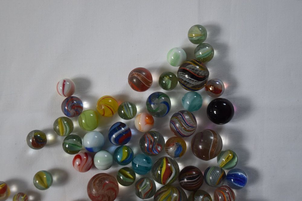 antike Murmeln, Glasmurmeln, Kügeli (Gebraucht) in Dozwil für CHF 156 ...