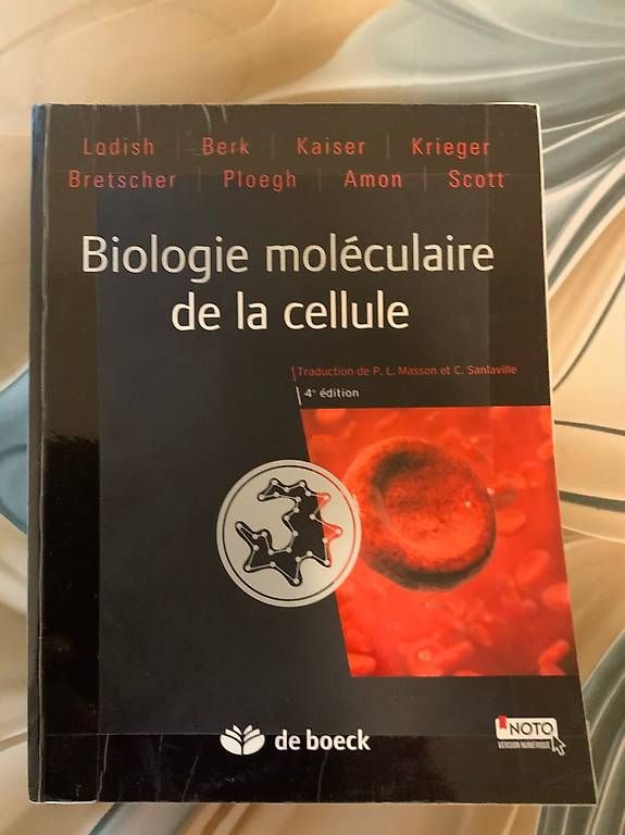Biologie moléculaire de la cellule - Lodish et al. (4e édit) (Gebraucht ...