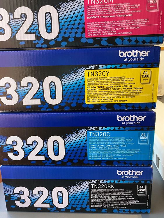 brother Toner TN320 Rainbow Kit | Kaufen auf Ricardo