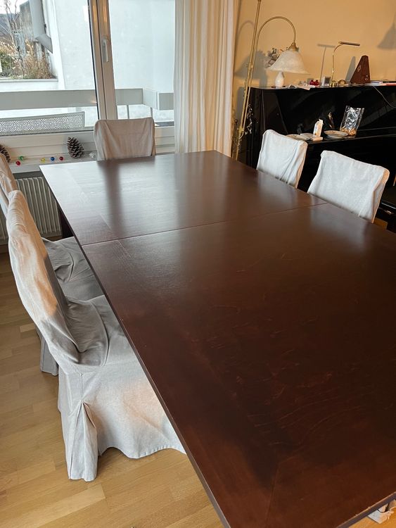 Esstisch aus Finnland, 8-12 Pers., Abholung bis 20. Nov. (Gebraucht) in ...