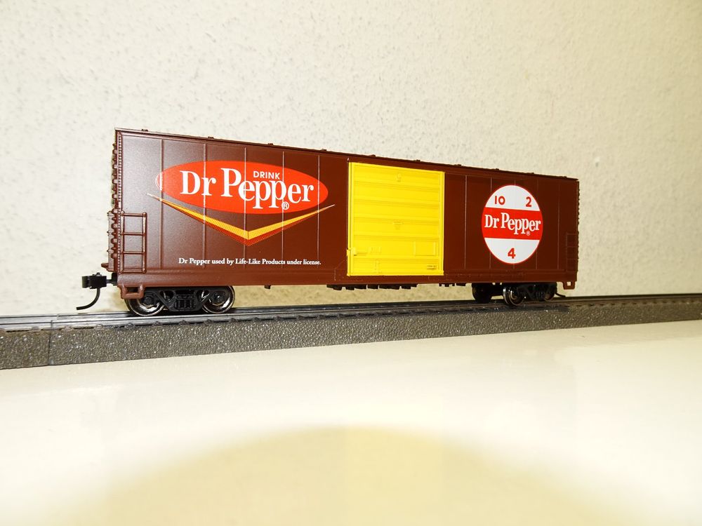 U.S. Güterwagen 50` Box Car High Roof Dr Pepper HO | Kaufen auf Ricardo