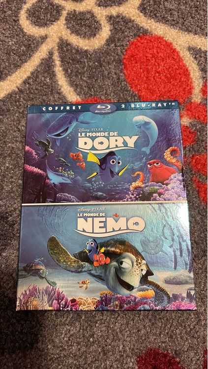 Coffret Blu-ray Disney Pixar Le Monde de Nemo et Dory (D'occasion) à Les Bois pour CHF 6 – avec ...