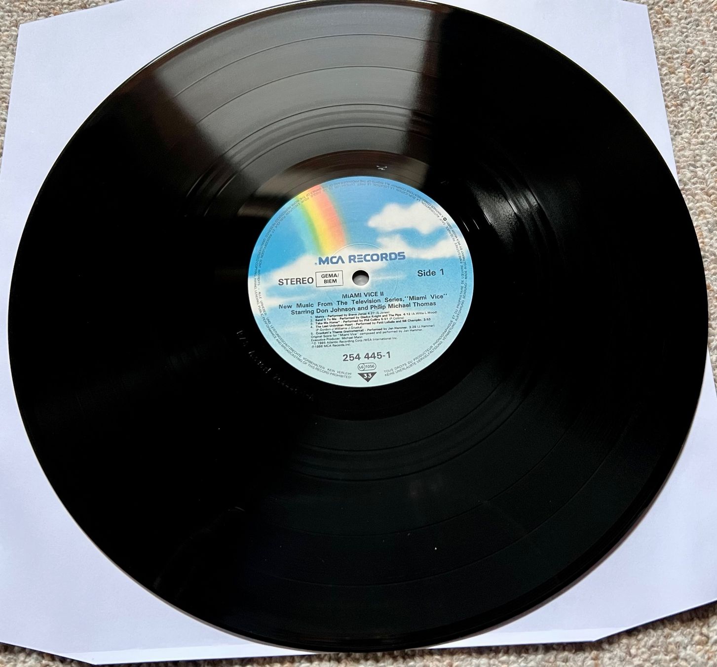 LP Television Miami Vice II Phil Collins The Damned TOP 🛀 (Gebraucht ...