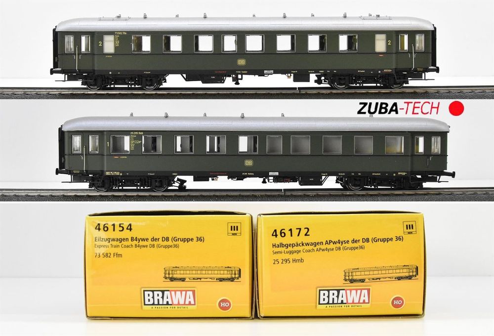 Brawa 2x Personenwagen SBB H0 GS mit OVP | Kaufen auf Ricardo