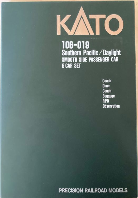 KATO, Southern Pacific "Daylight", set de 6 wagons voyageurs (Gebraucht ...