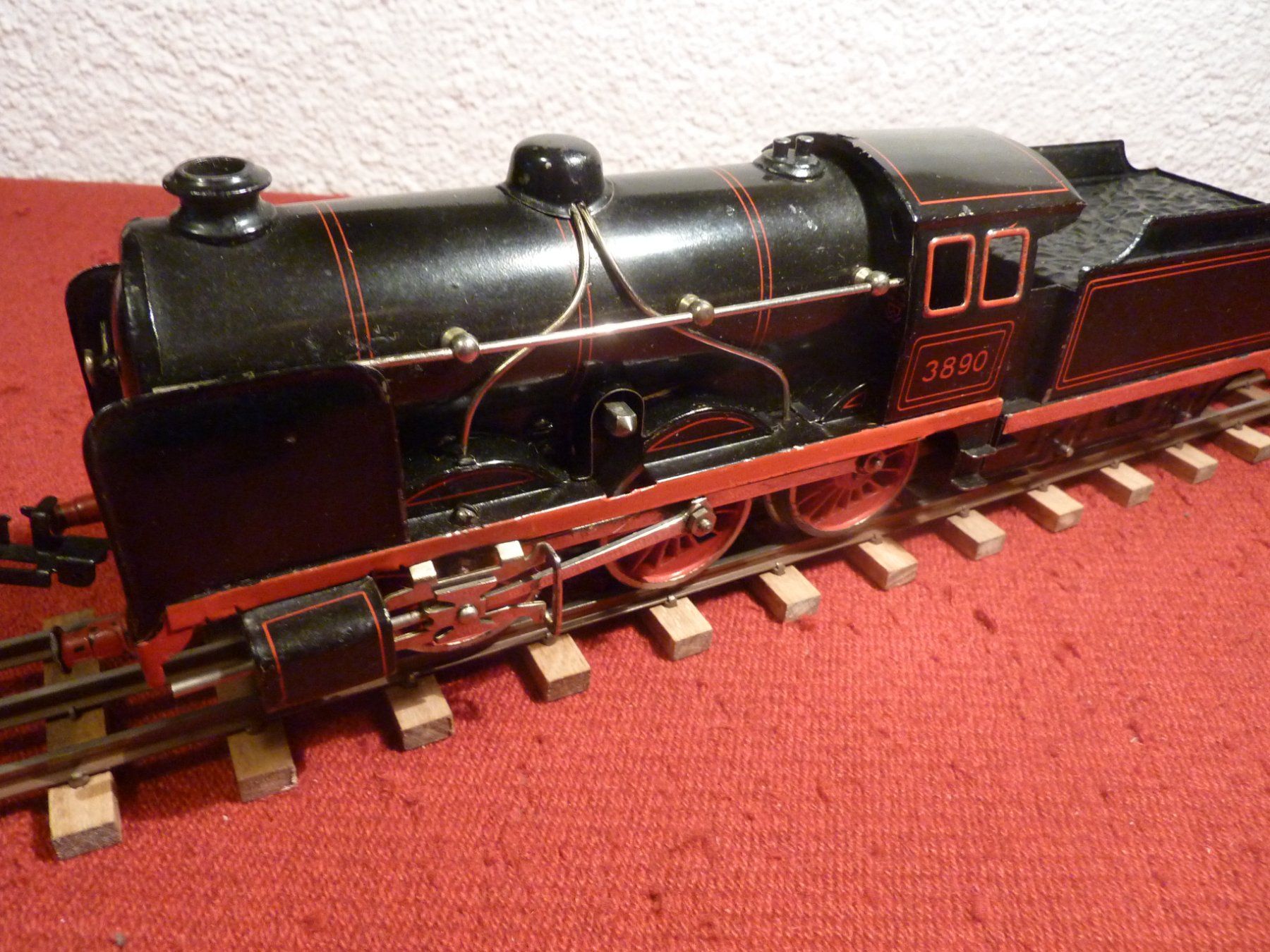 BING Modelleisenbahnen Spur 0, Uhrwerkdampflok Achsfolge C (Gebraucht ...