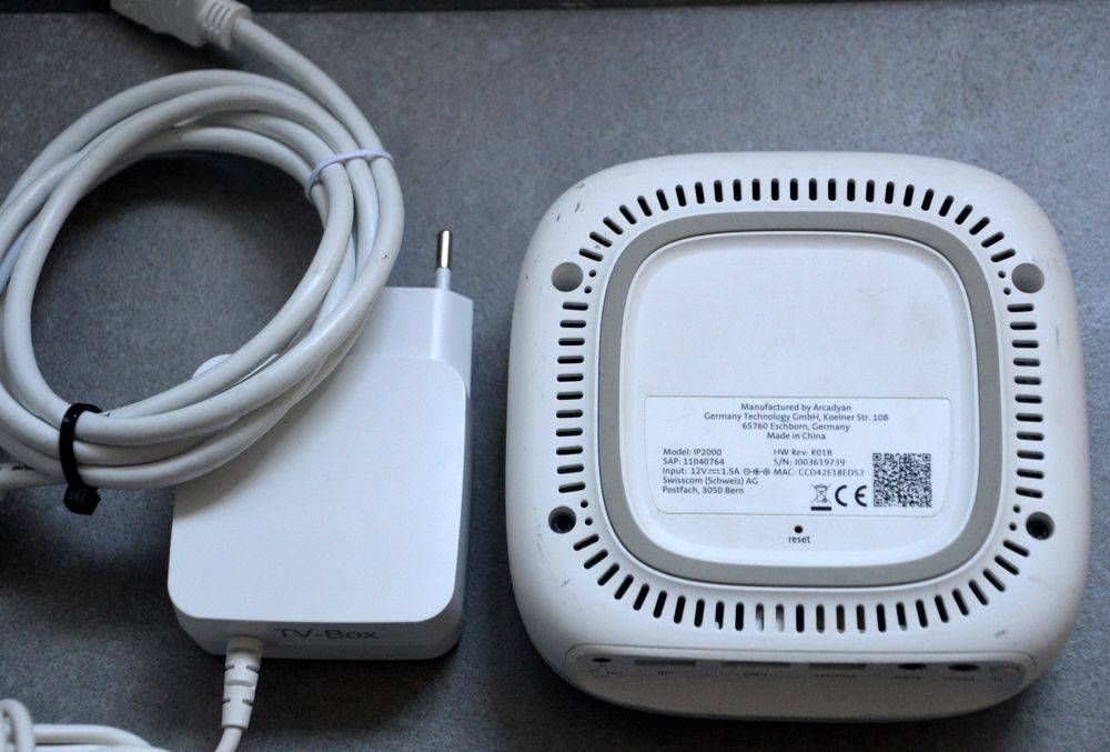 Swisscom TV Box IP2000 (Gebraucht) in Collonges für CHF 40 – mit ...