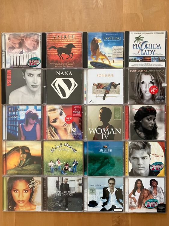 20 CDs - Ricky Martin, Destiny's Child, Sarah Connor... (Gebraucht) in ...
