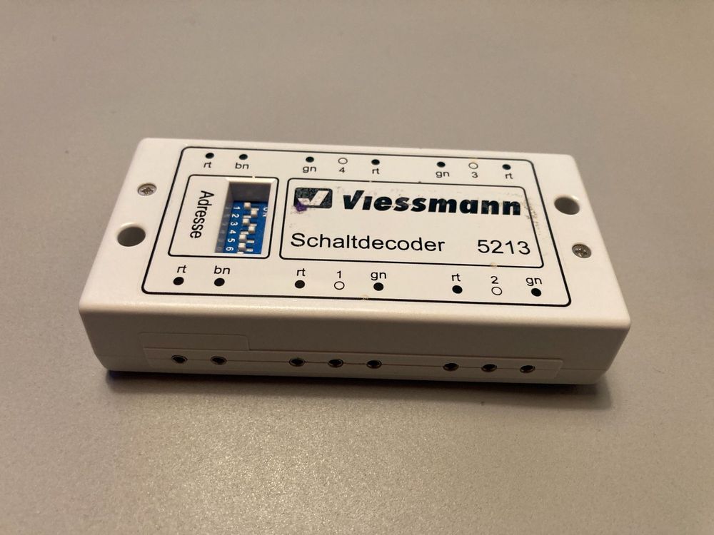 Schaltdecoder Motorola H0, Viessmann Art. Nr. 5213 gebr. ov (Gebraucht) in Burgdorf für CHF 9 ...