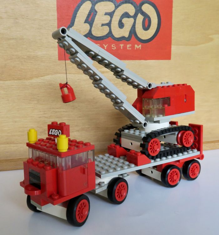 LEGO 337 Lastwagen mit Raupenkran, (Gebraucht) in für CHF 24 – mit ...