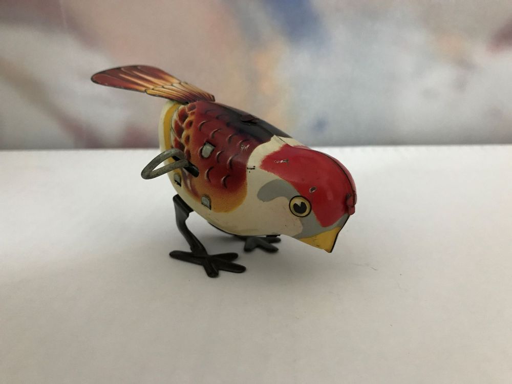 Vogel pickt und dreht sich mit Uhrwerk + Schlüssel 81 (Usato) a Kerzers per CHF 7 – con consegna ...