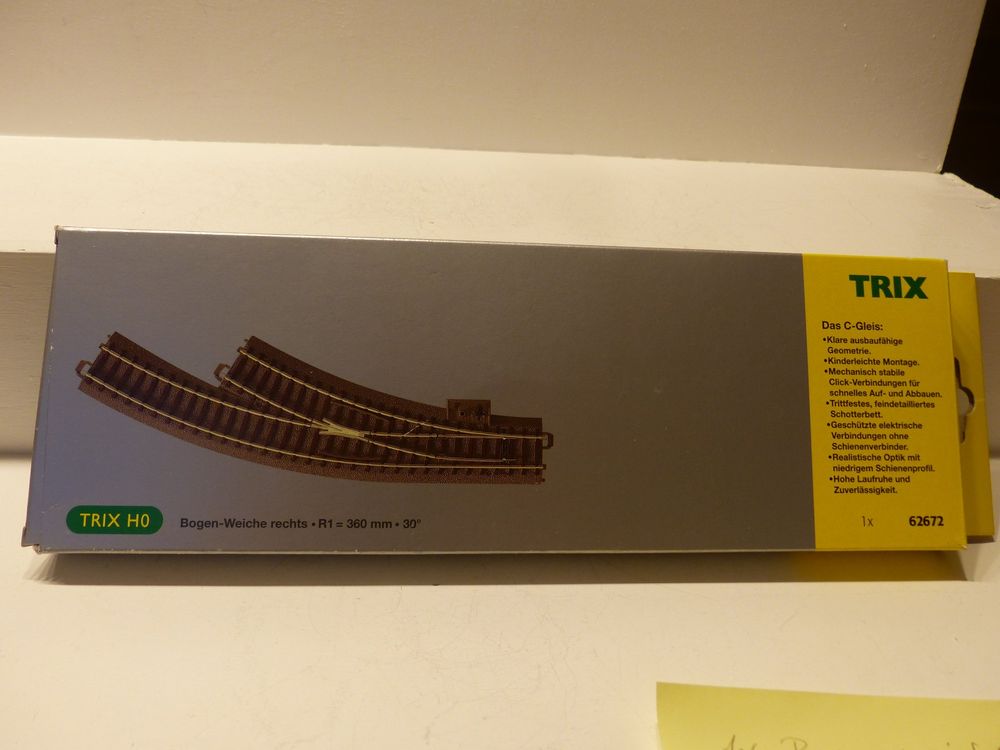 Trix C- Gleis Bogenweichen HO | Kaufen auf Ricardo