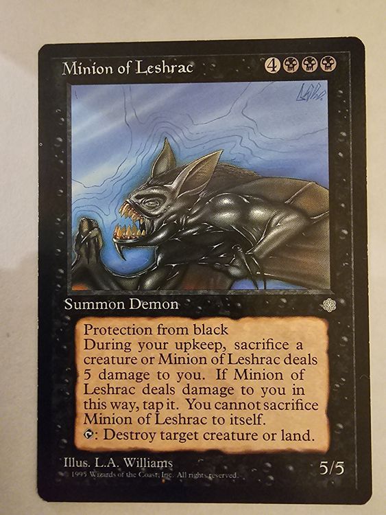 Magic the Gathering: 2x Minion of Leshrac – Selten! (Gebraucht) in ...