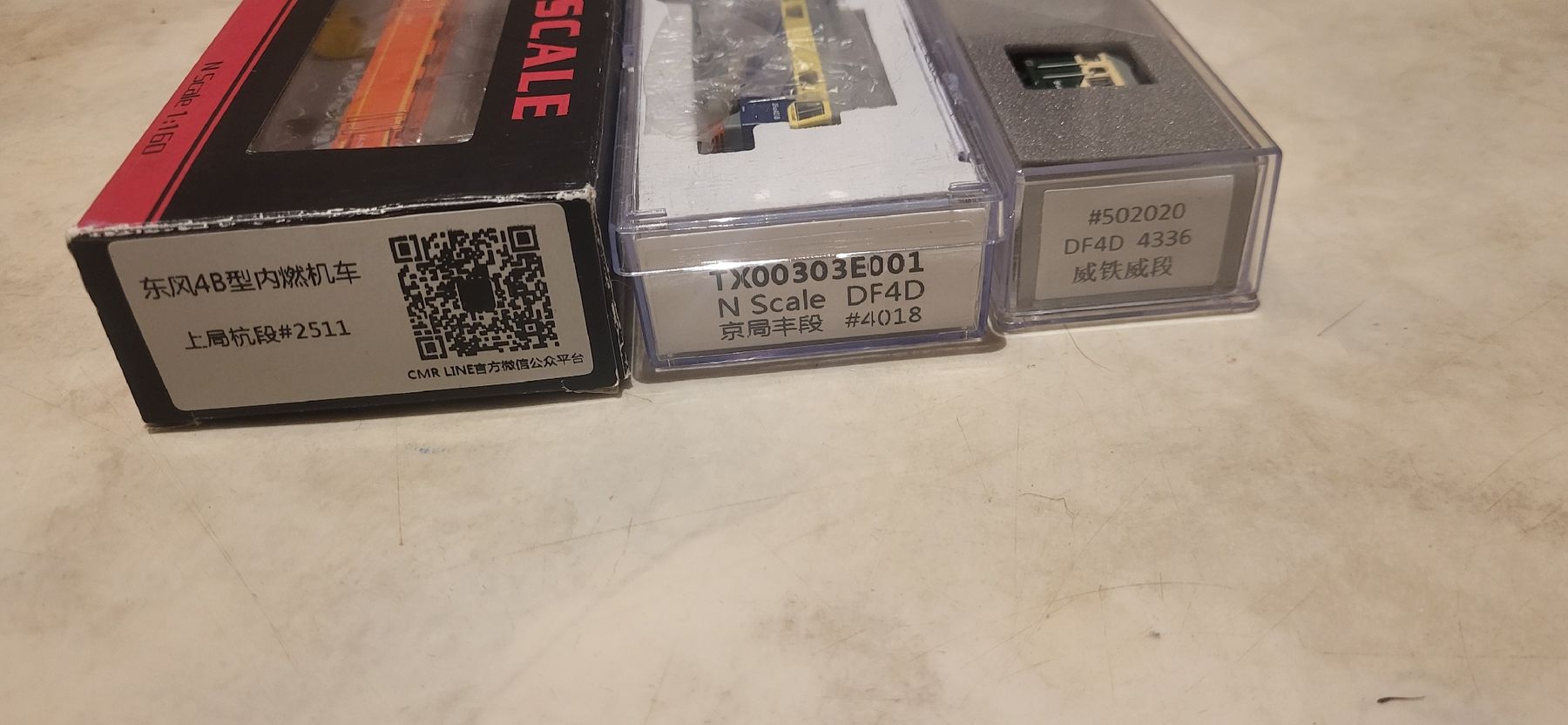 Spur N China Railway 3x Diesellok CMR + Aurora DF4D DF4B (Neu (gemäss ...