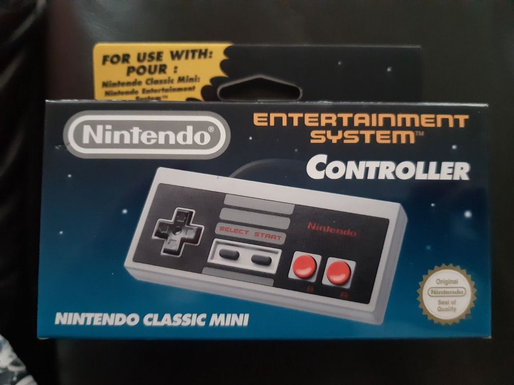 Nintendo mini controller NES NEW in box (Neu und originalverpackt) in ...