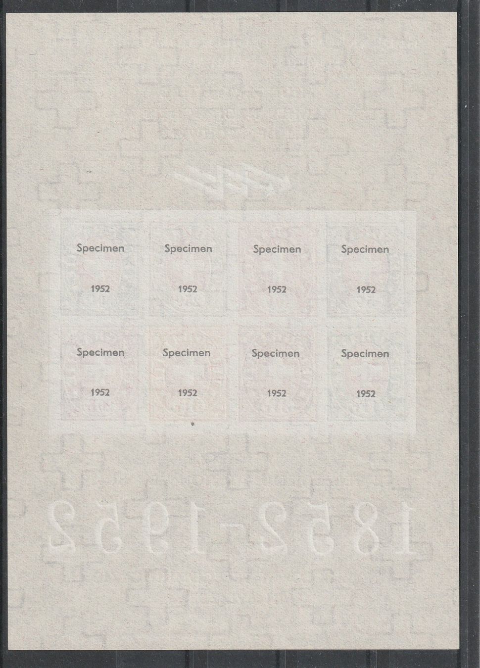 Gedenkblatt 100 Jahre Telegraph 1952 (Neu (gemäss Beschreibung)) in ...