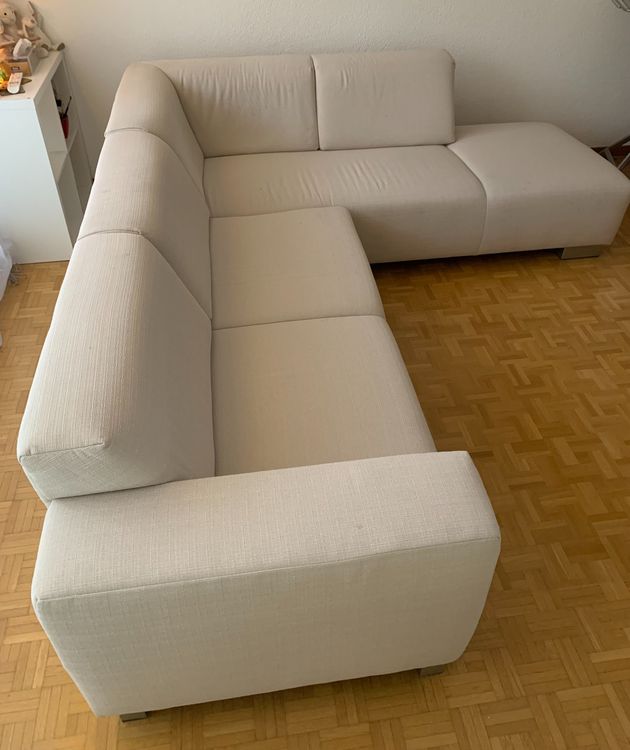 Sofa - L-Form - beige (Gebraucht) in Effretikon für CHF 80 – nur Abholung auf Ricardo kaufen