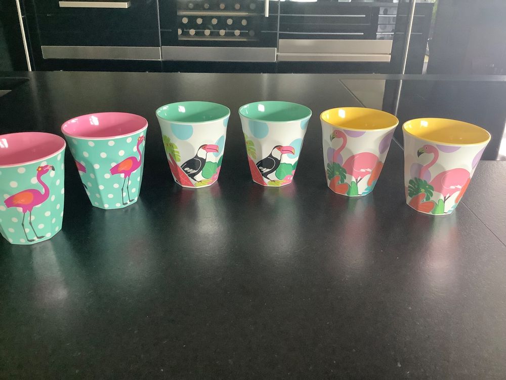 Melamine Cups 6 Stück (Gebraucht) in St. Gallen für CHF 15 – mit ...