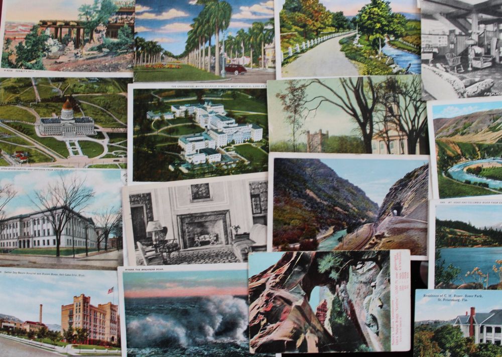 60 Cartes postales des USA dès 1916 (D'occasion) à Colombier NE pour ...