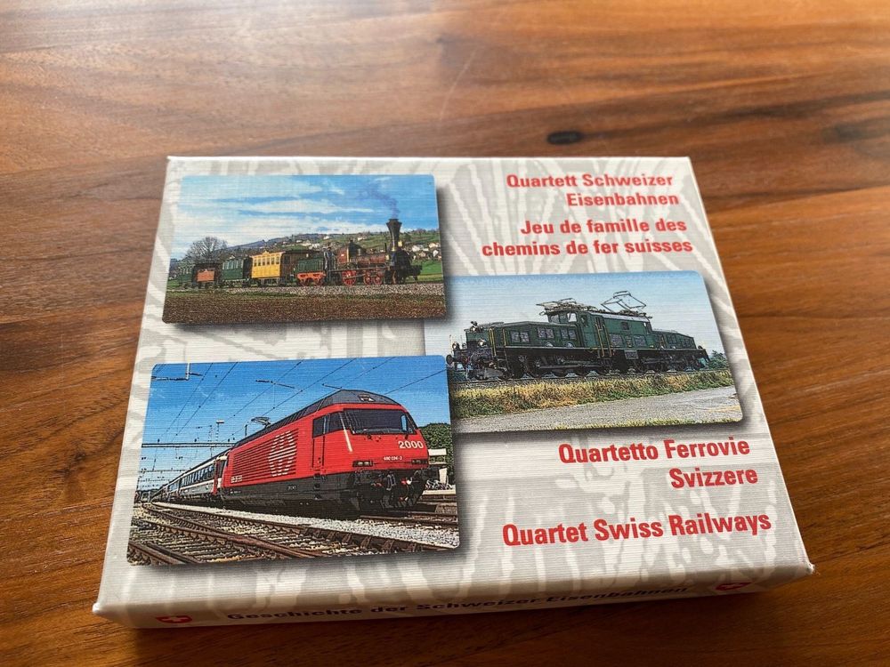 Quartett Schweizer Eisenbahnen | Kaufen auf Ricardo