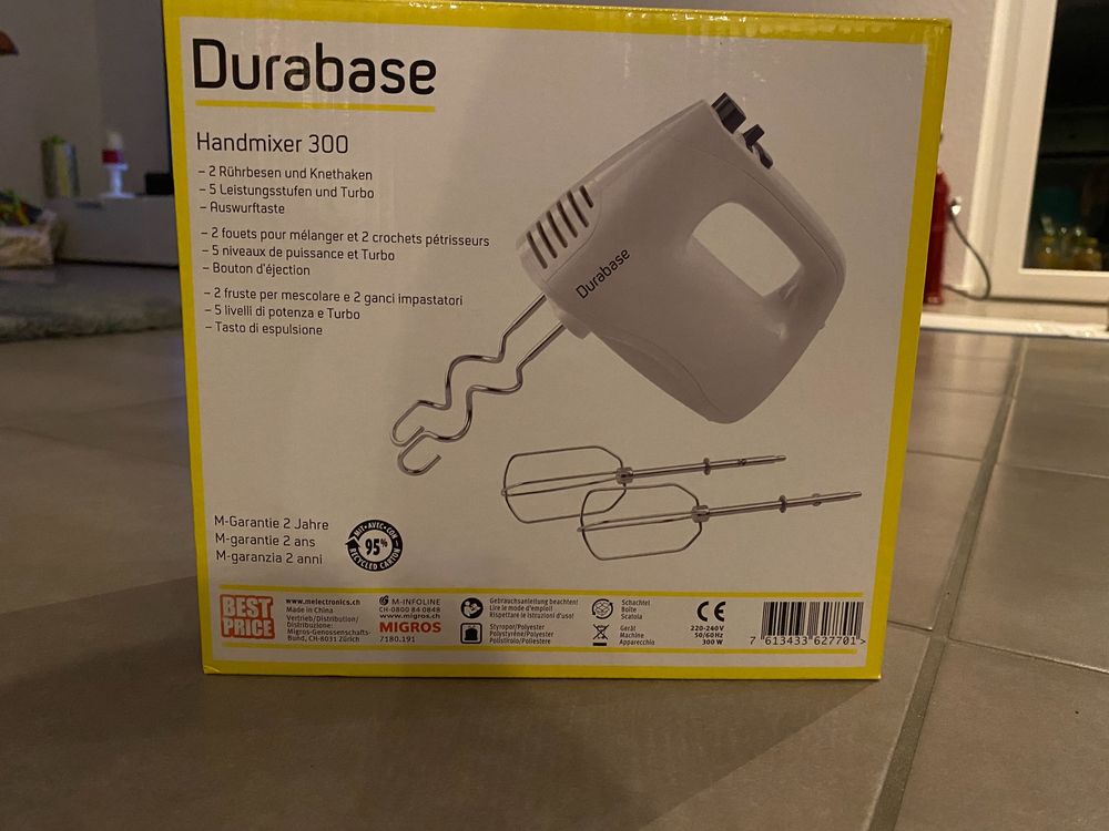 Durabase Handmixer 300 zu verkaufen | Kaufen auf Ricardo