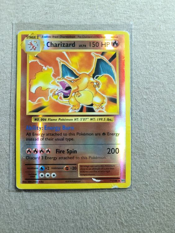 Pokémon Charizard reverse Holo 11/108 XY Evolutions Set | Kaufen auf ...