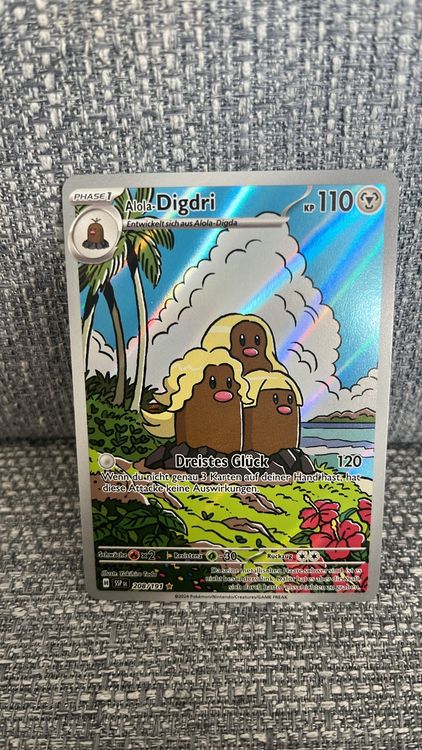 Alola Digdri AR Pokemon Karte (Neu (gemäss Beschreibung)) in Triesen ...