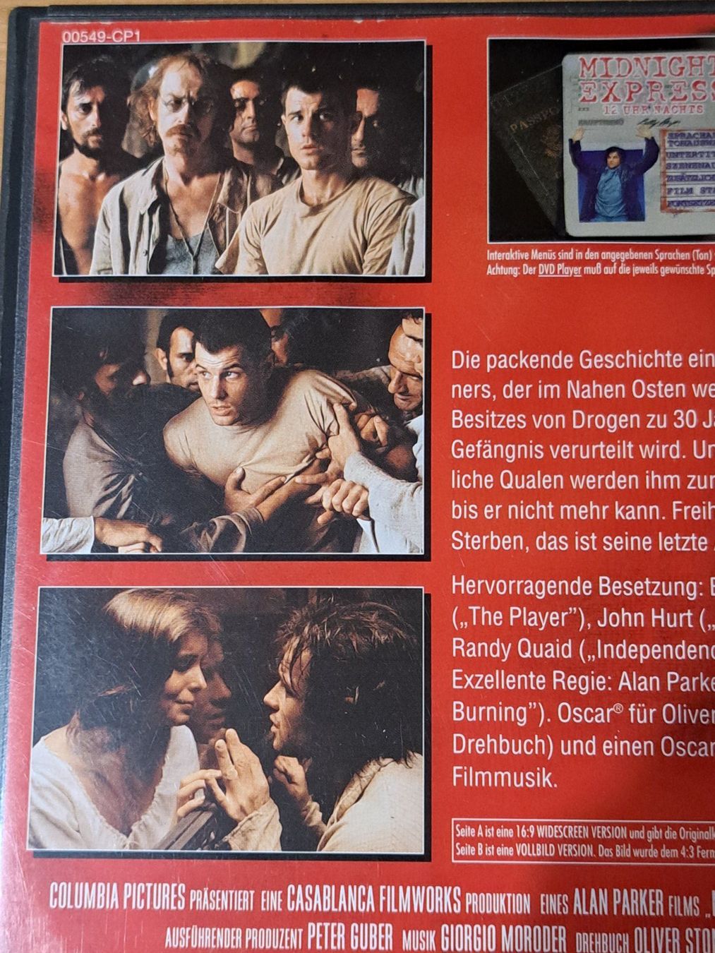 DVD Midnight Express von Alan Parker mit Brad Davis, 1978 (Gebraucht ...