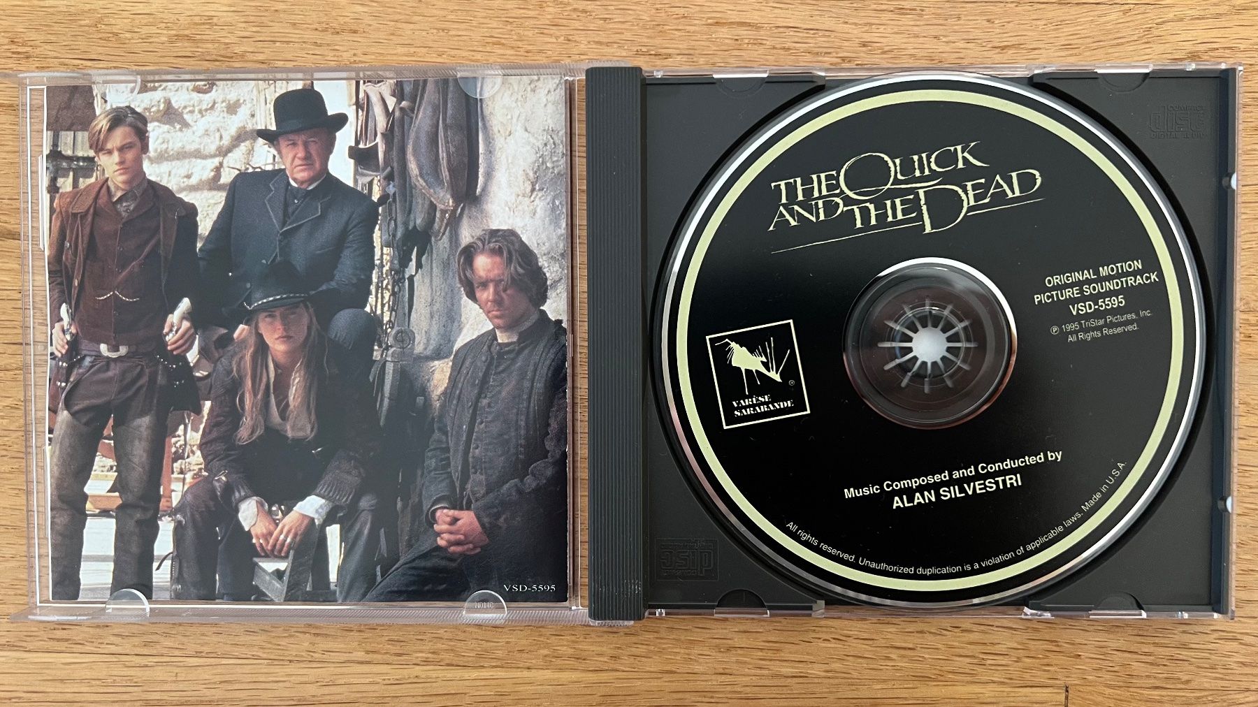 Alan Silvestri -. The Quick And The Dead / CD - 1. US 1995 (Gebraucht ...