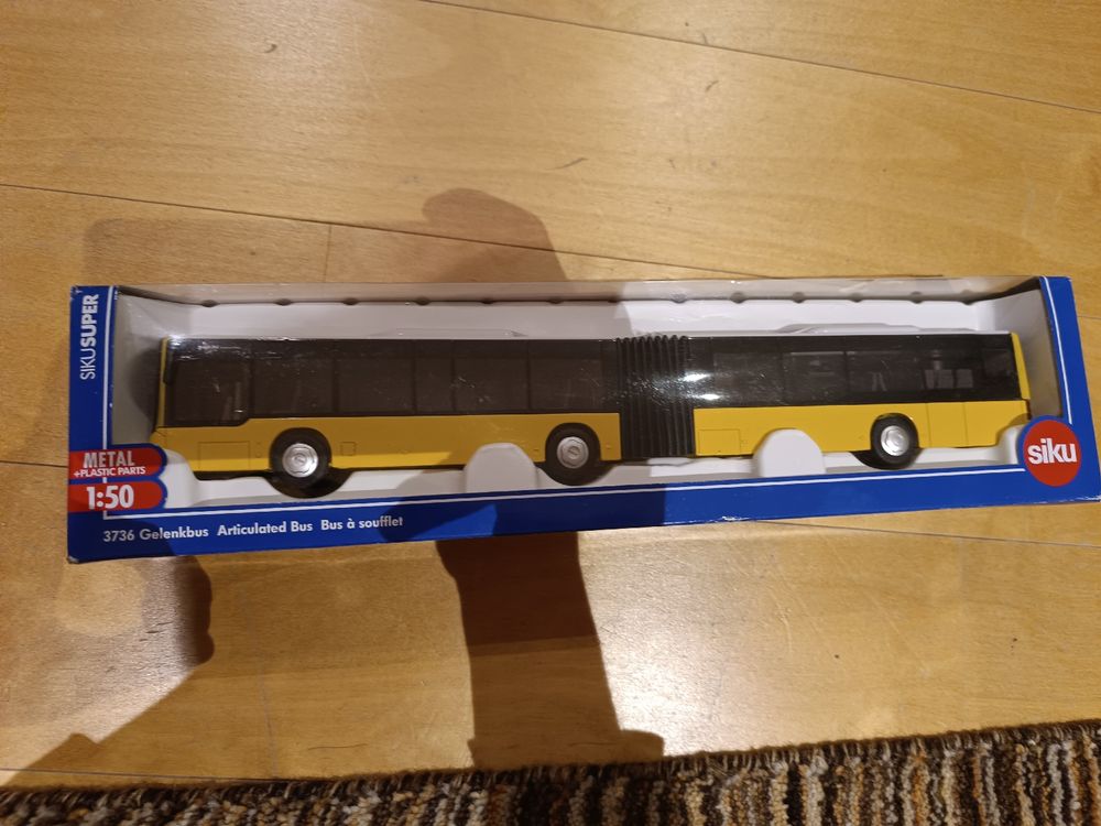 SIKU Gelenkbus MAN Lion's City 1:50, 3736 (Neu und originalverpackt) in ...