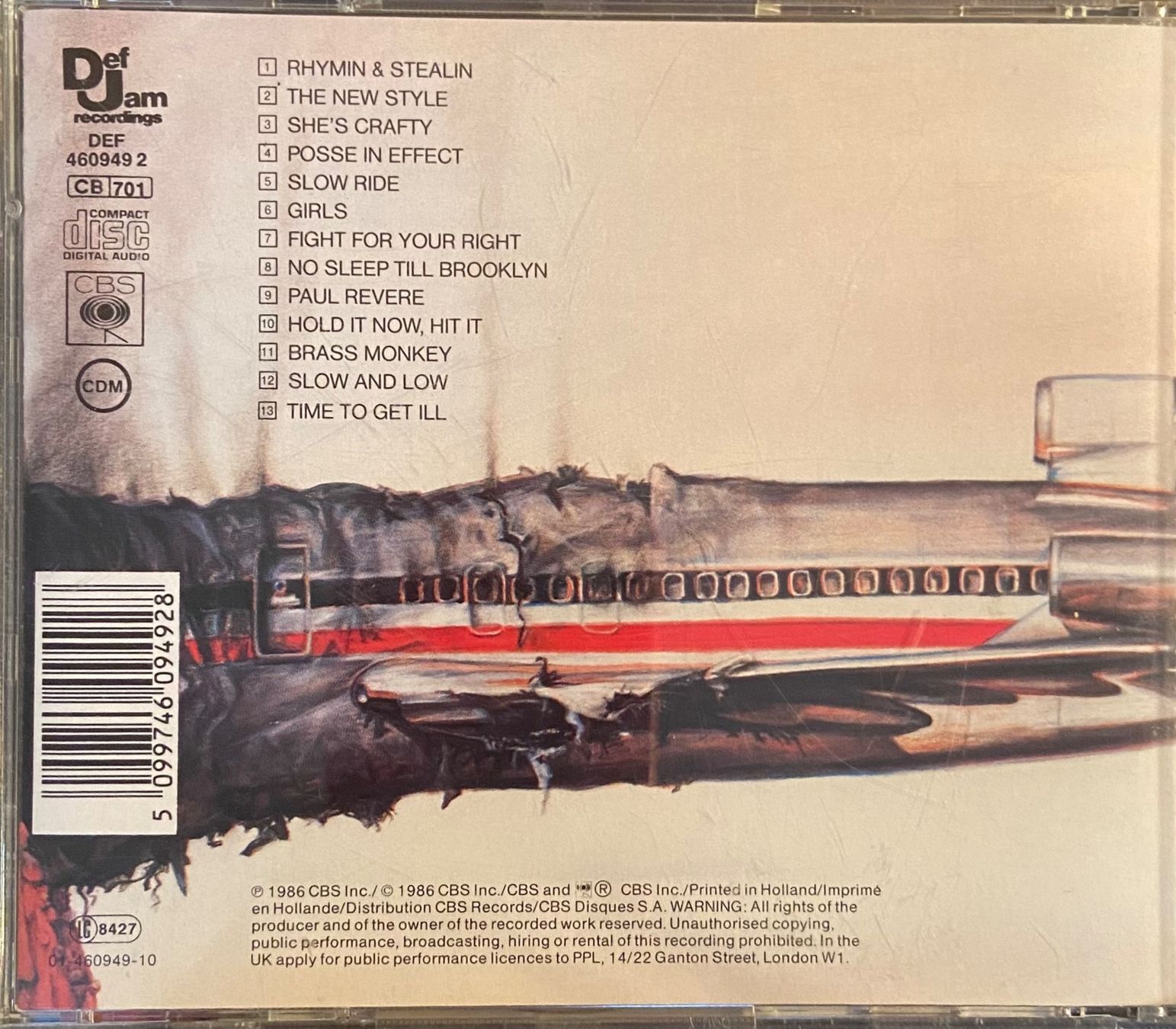 BEASTIE BOYS CD Licensed to ill (1986) (Gebraucht) in Luzern für CHF 4. ...