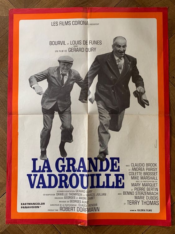 Original Film Plakat - Funès & Bourvil 1966 ! | Kaufen auf Ricardo