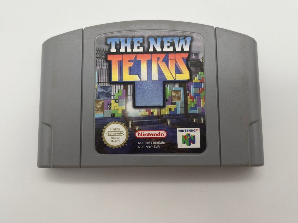 The new Tetris Nintendo 64 N64 retro Pal | Kaufen auf Ricardo