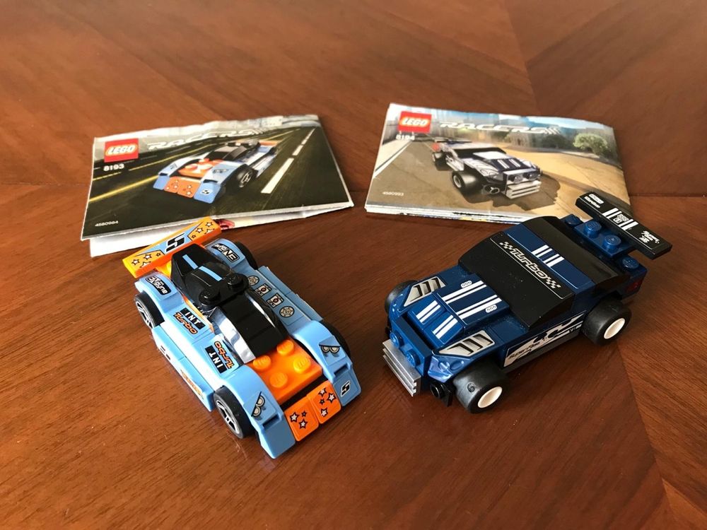 LEGO Racers 8193 - Blue Bullet + 8194 - Nitro Muscle (Gebraucht) in ...