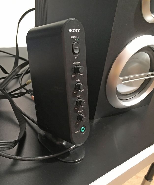 SONY SRS-D 511 Lautsprecher- System 5.1, Subwoofer, Satellit (Gebraucht ...