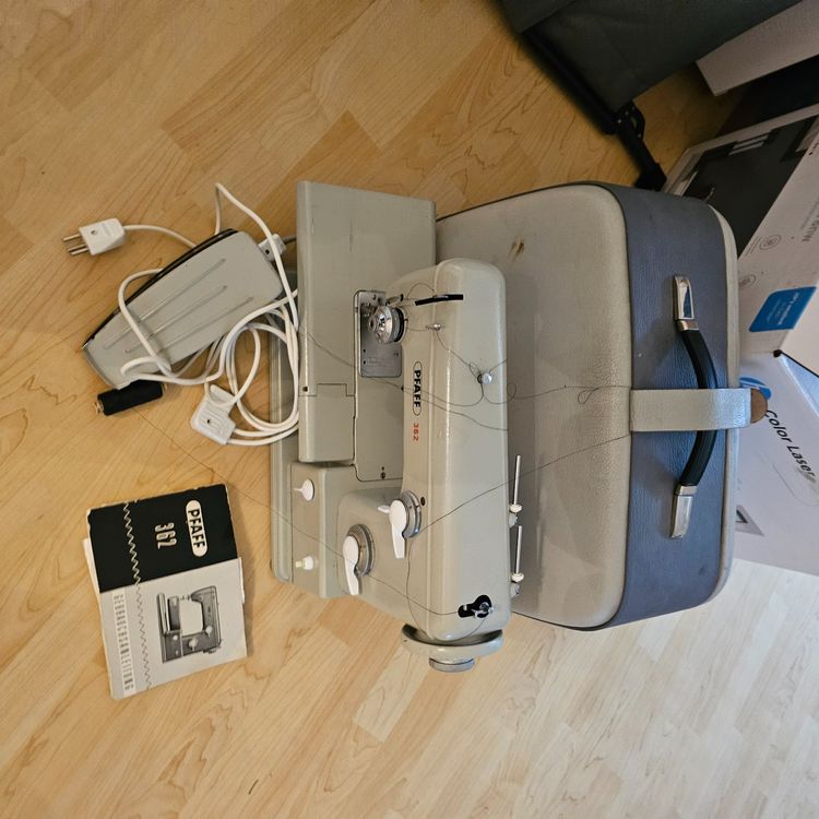 Pfaff 362 Nähmaschine mit Anleitung, Vintage, Retro (Gebraucht) in ...