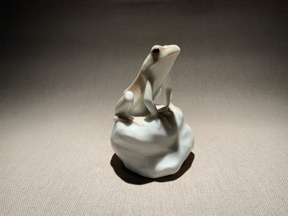 Bing Gröndahl Denmark selten kleiner Porzellan Frosch 1900s (Gebraucht ...