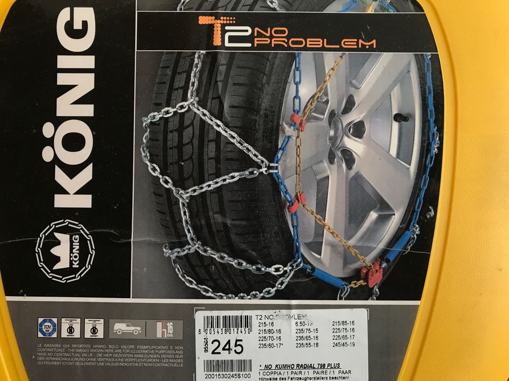 Schneeketten König 245 | Kaufen auf Ricardo
