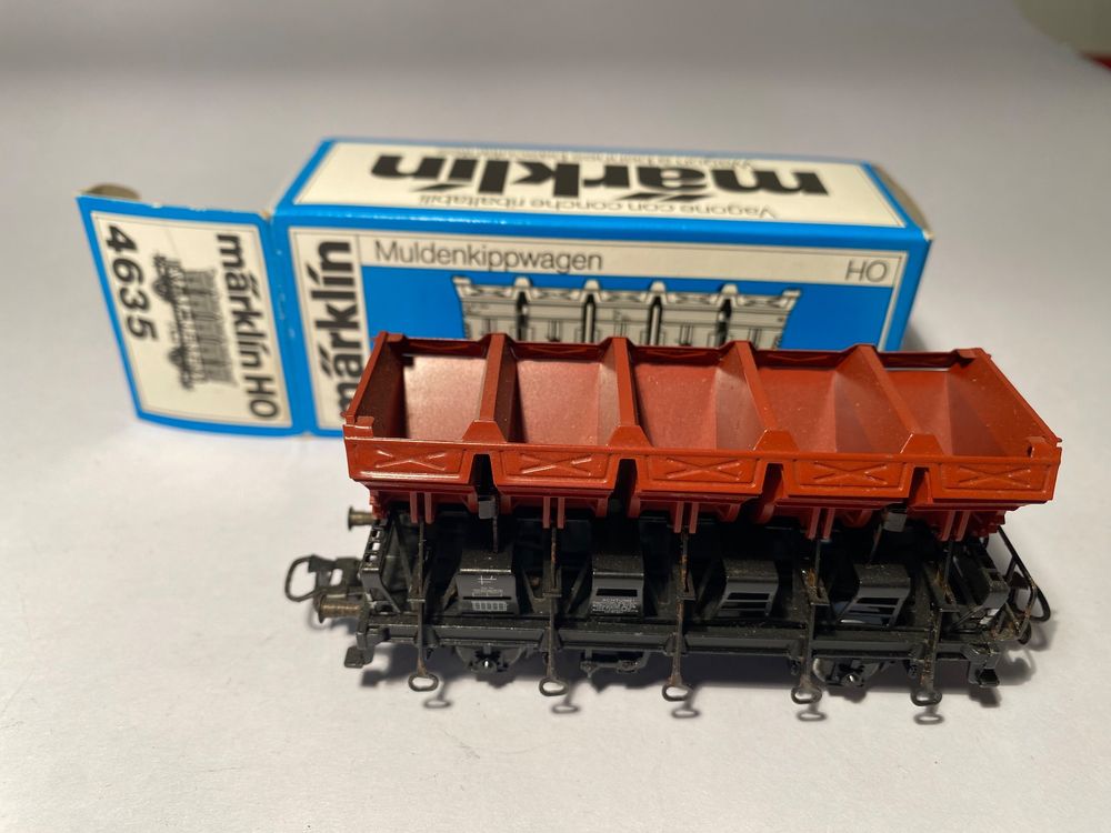 Märklin, Muldenkippwagen braun 4635, AC Achsen (Gebraucht) in Buchrain ...