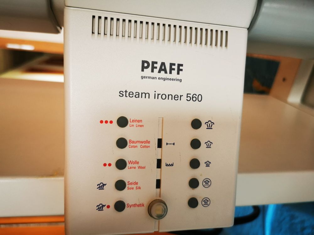 Bügelmaschine PFAFF steam ironer 560 (Heißmangel) | Kaufen auf Ricardo