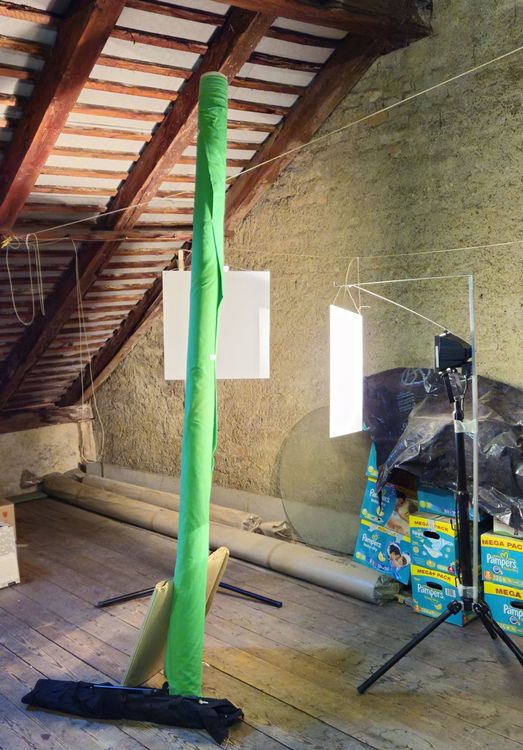 Greenscreen Studio Material (Gebraucht) in Bern für CHF 52.5 – nur ...