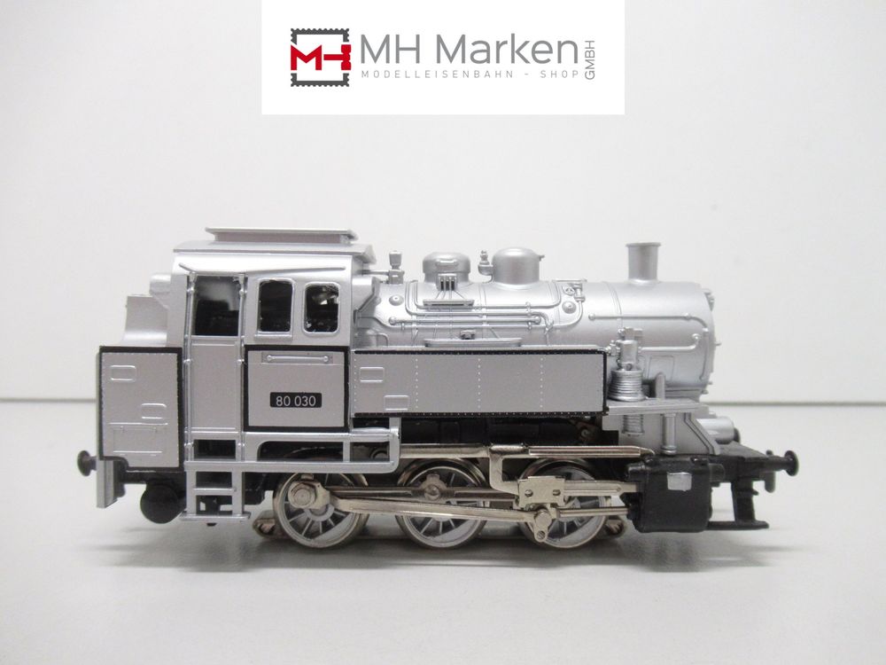 Märklin 33043 Dampflok BR80 Deutsch silber Analog o.OVP AC (Gebraucht ...