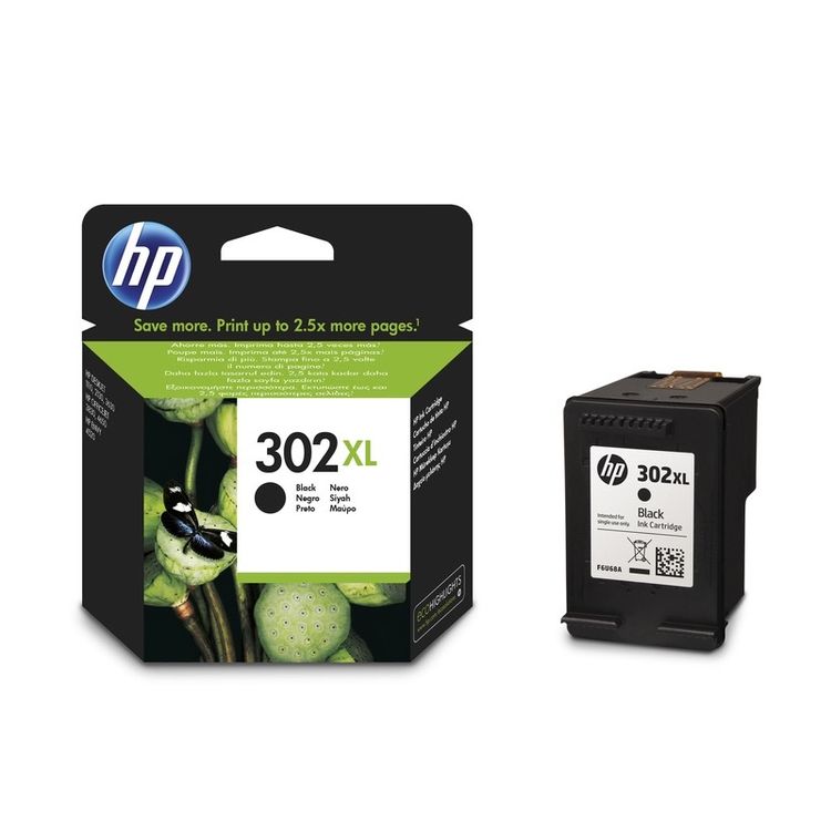 NEW // HP 302XL High Yield Black Original Ink Cartridge | Kaufen auf ...