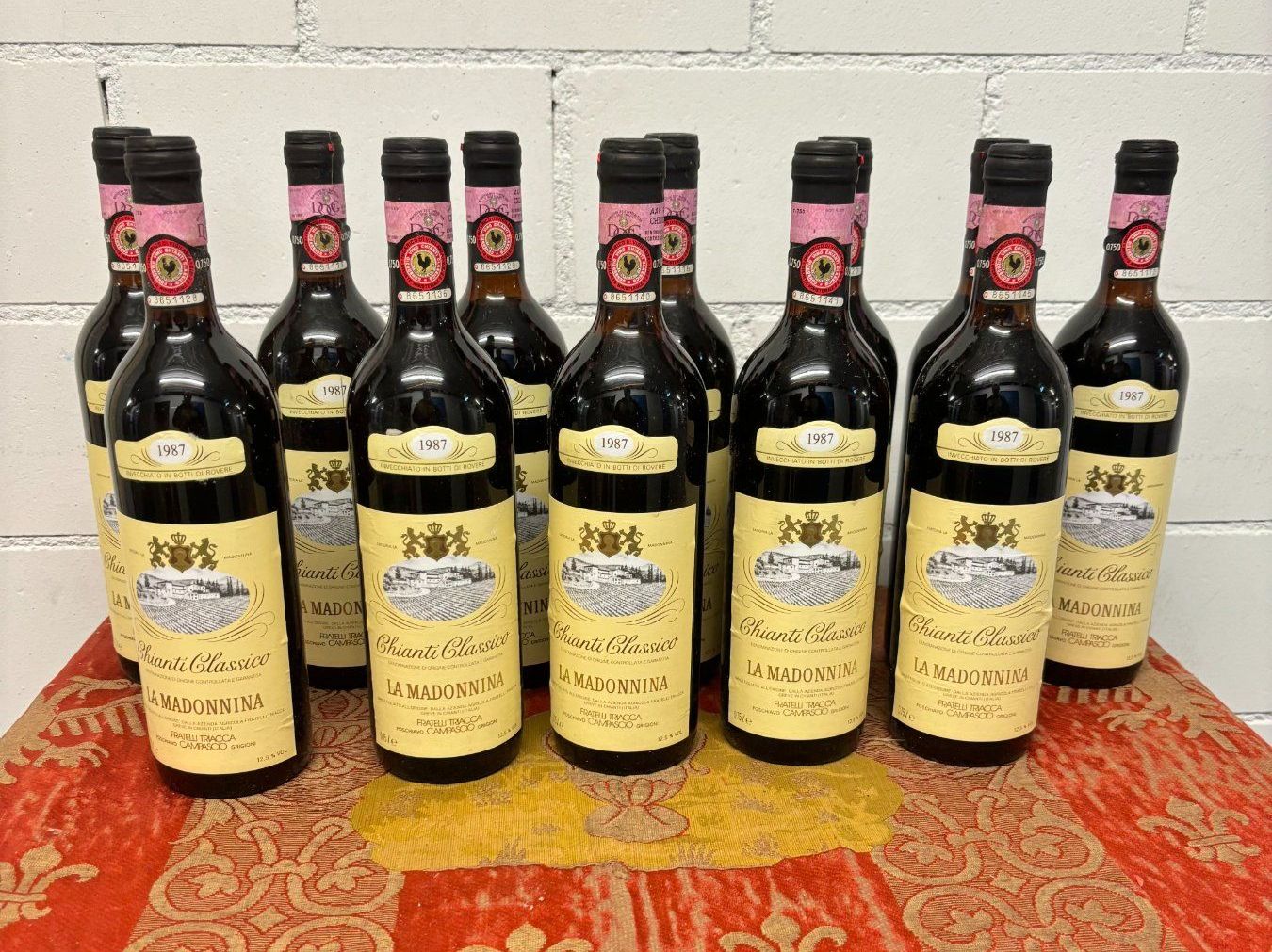 💚💚12 x 1987 Chianti Classico La Madonnina Fratelli Triacca (Neu (gemäss ...