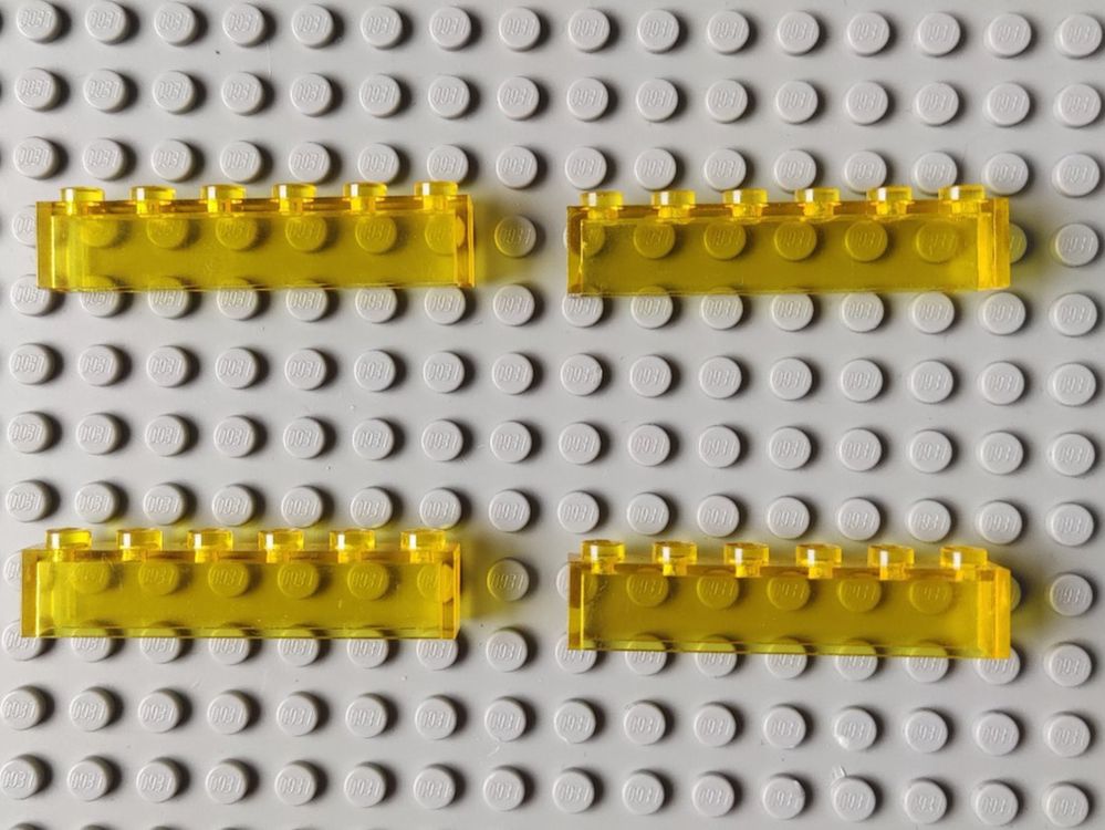 LEGO Classic Space - Brick 1x6 Mold Pip Side - 3067 (Gebraucht) in ...