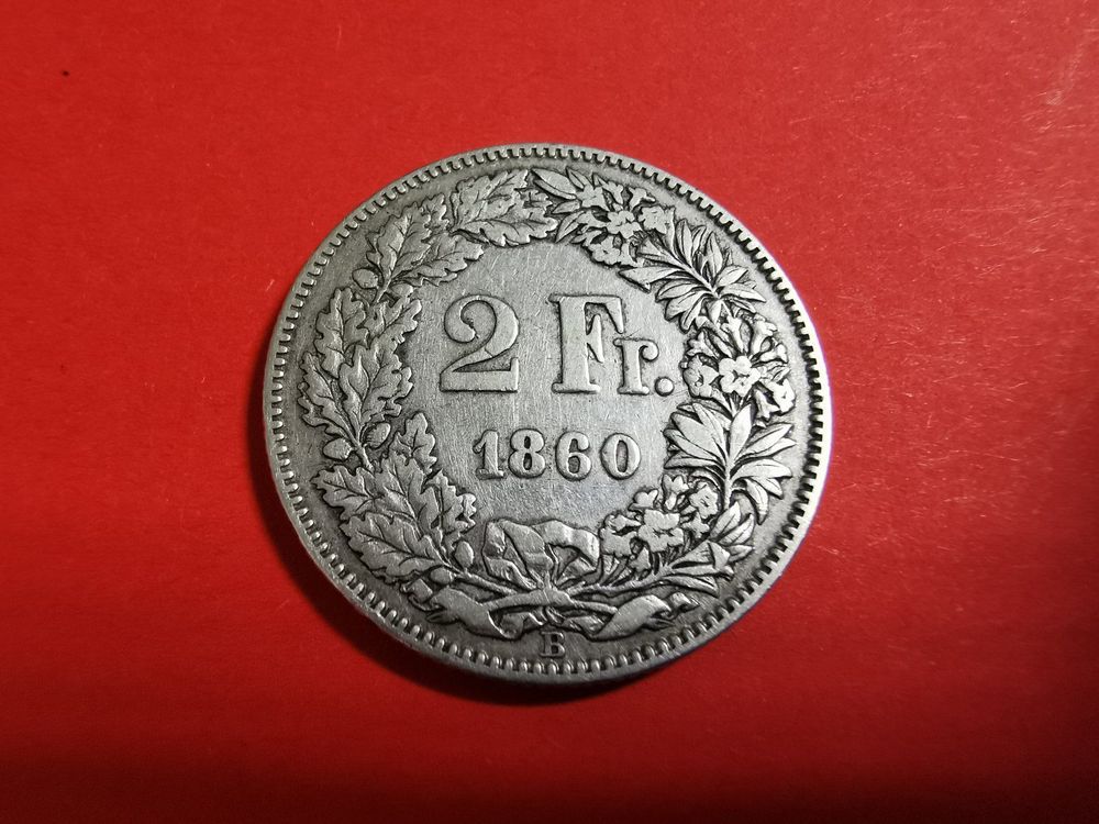 2 Franken 1860 | Kaufen auf Ricardo