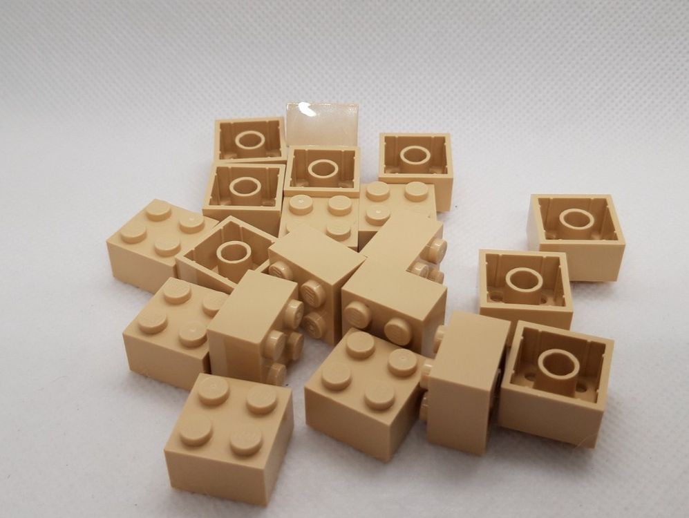 Lego 20 Stk. Brick 2x2 "tan" (neu) (Neu (gemäss Beschreibung)) in Inwil ...