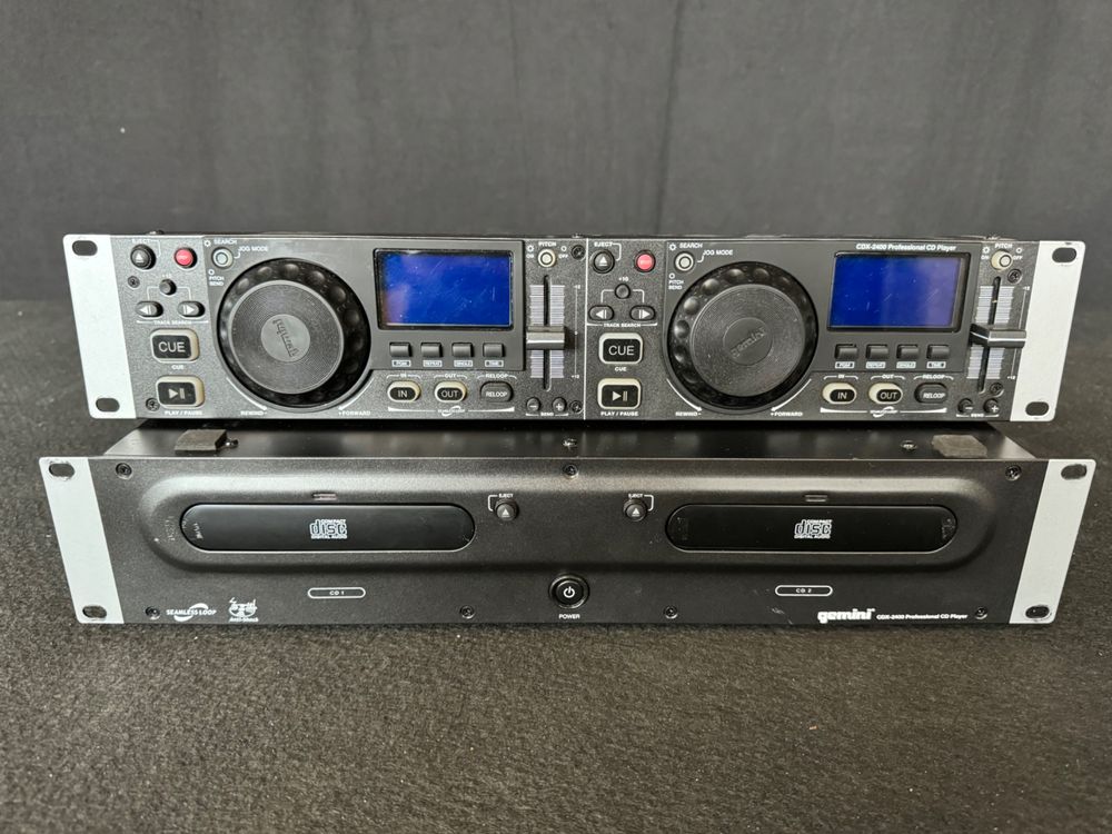 Gemini CDX2400 Dual Rack CD Player | Kaufen auf Ricardo